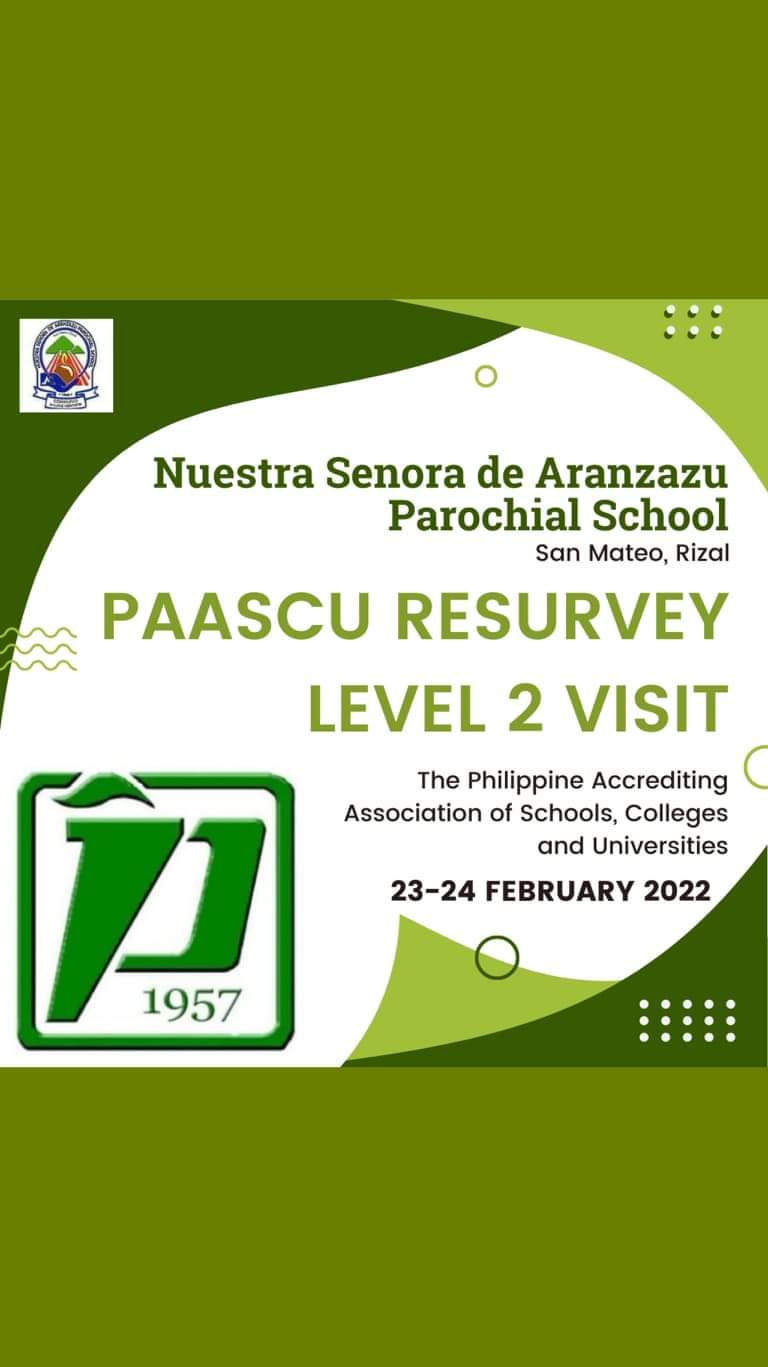 NSDAPS | PAASCU Resurvey Level 2Visit